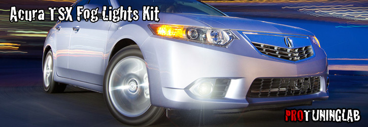 Acura TSX OEM JDM Style Crystal Fog Lights Kit | ProTuningLab