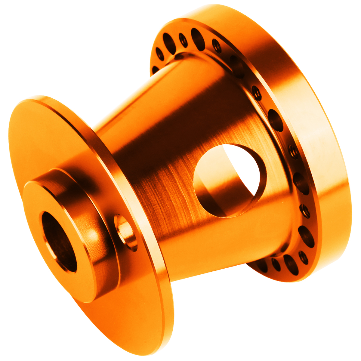Aluminum Steering Wheel 6-Hole Hub Adaptor Kit Orange - 200ZX / 240SX ...