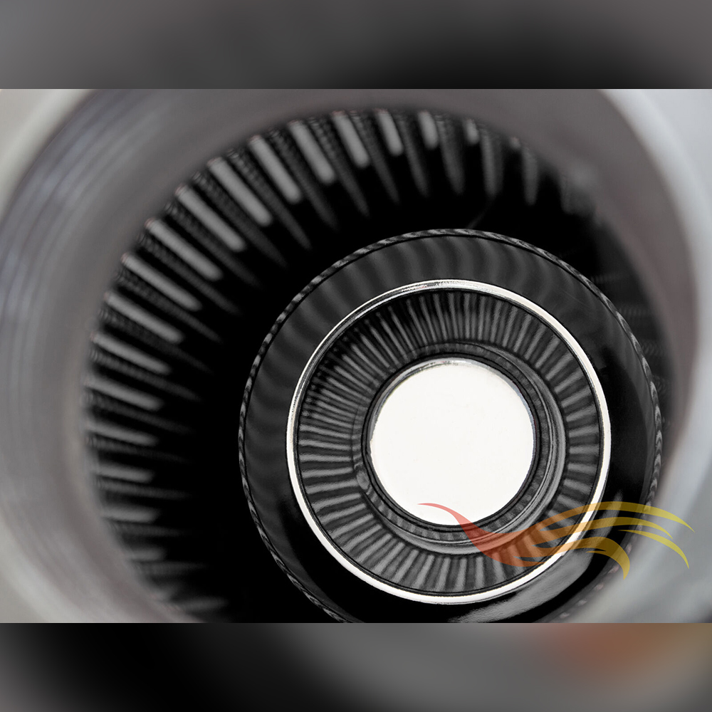 Black 3" 76Mm Inlet Narrow Air Intake Cone Replacement Quality Dry Air ...