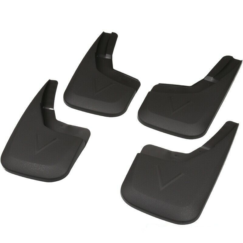 Chevy 14-18 Silverado Pickup Front & Rear Mud Flaps Splash Guards ...