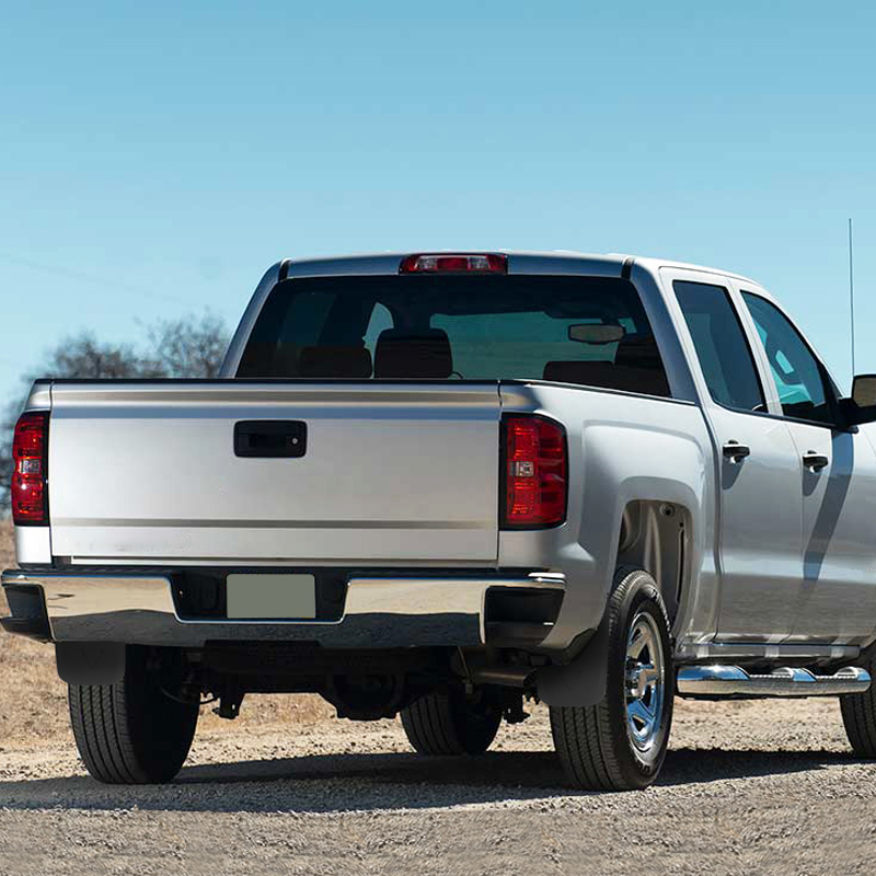 Chevy 14-18 Silverado Pickup Front & Rear Mud Flaps Splash Guards ...