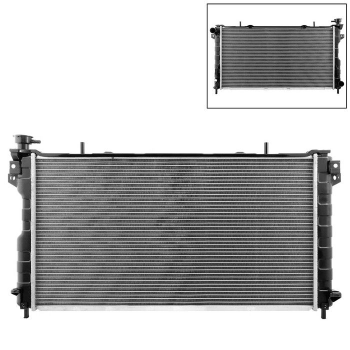 Chrysler Town & Country Dodge Grand Caravan 3.3L 3.8L Aluminum Radiator