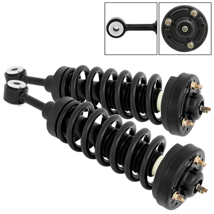 Complete 4WD Front Pair Struts and Coil Springs w/ Mounts 2004-2008 ...