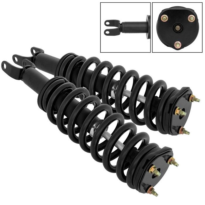 Complete Strut & Spring Assemblies Front Pair 2006-2008 Dodge Ram 1500 4WD