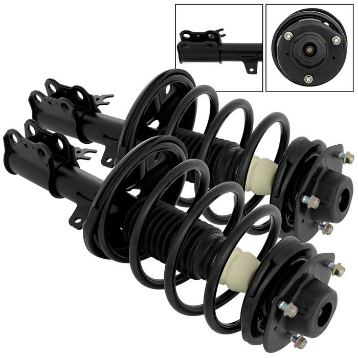 Complete Struts & Coil Springs Front Pair For 1997-2001 Toyota Camry