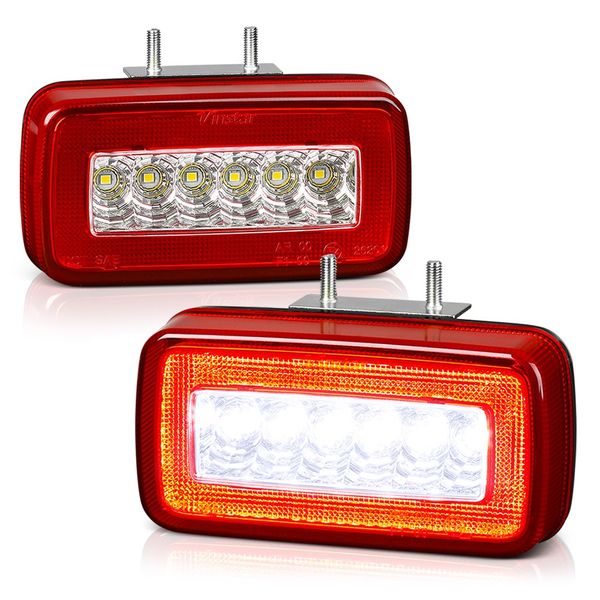Euro LED Rear Fog+Reverse Lights For 1990-2018 Mercedes Benz W463 G ...