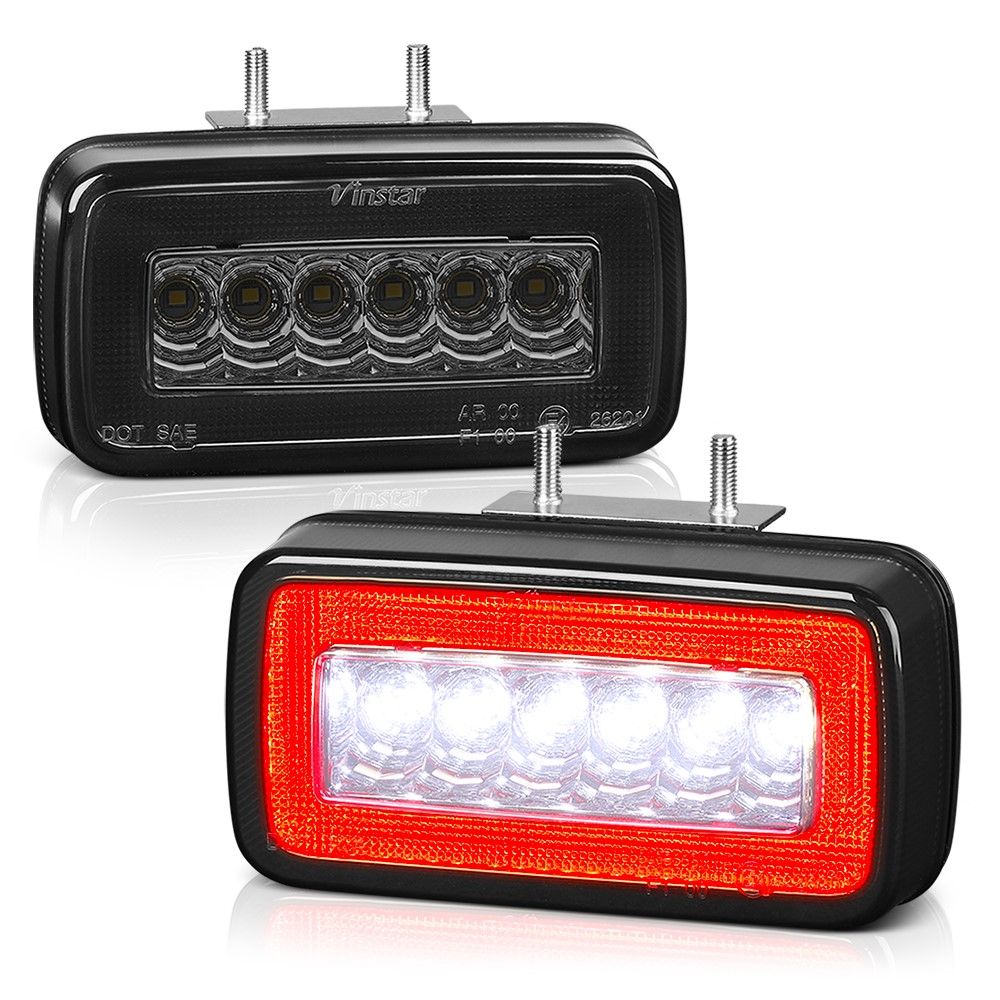 Euro LED Rear Fog+Reverse Lights For 1990-2018 Mercedes Benz W463 G ...