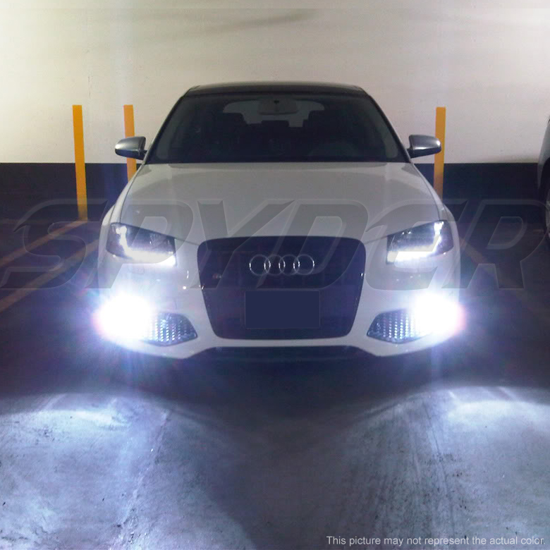 HID Xenon + 06-08 Audi A3 LED DRL Projector Headlights - Black