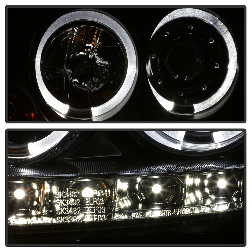 HID Xenon + 06-08 Volkswagen Golf / Jetta / Rabbit Angel Eye Halo & LED ...