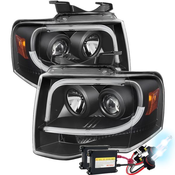 HID Xenon + 07-14 Ford Expedition LED Tube + LED Signal Projector ...
