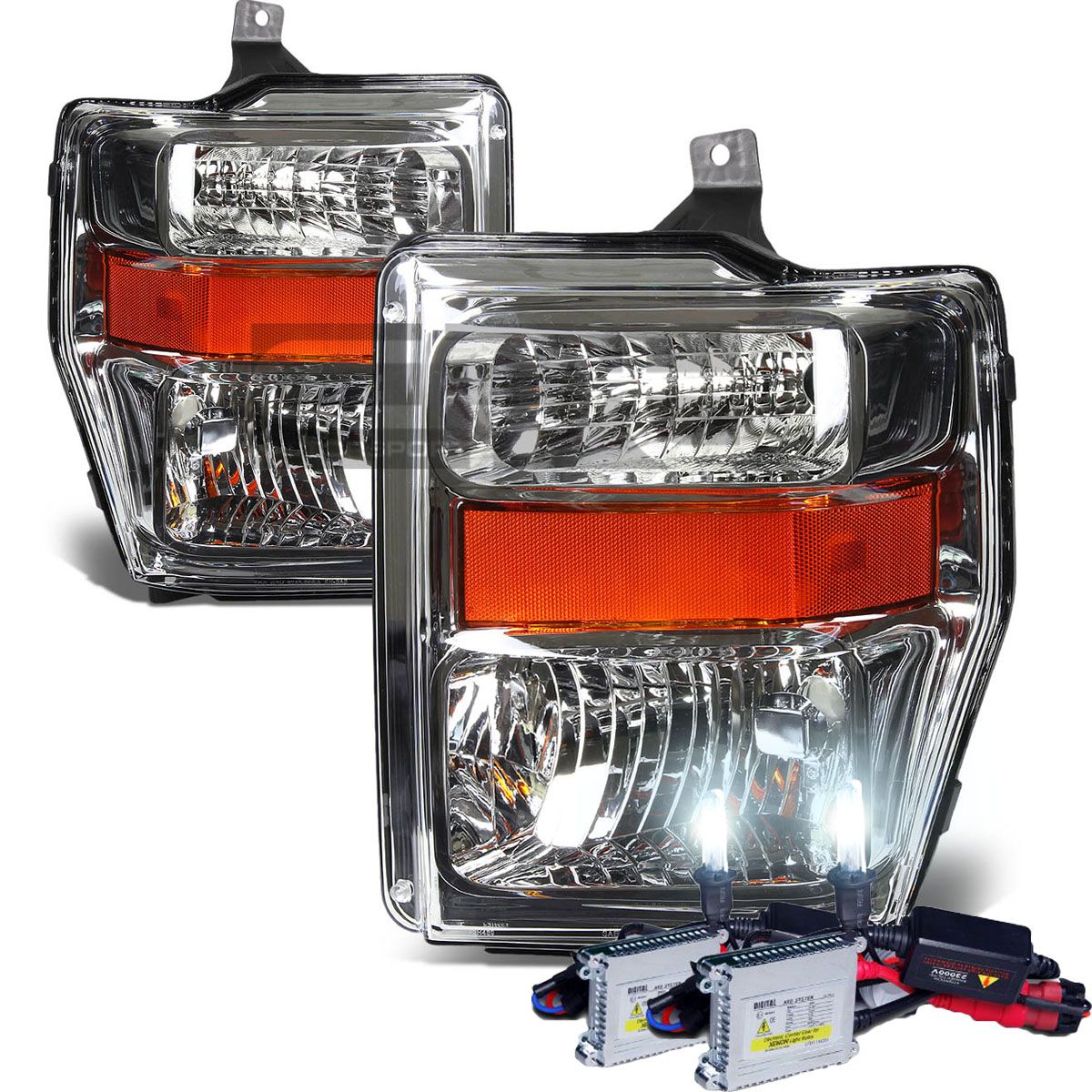 HID Xenon + 2008-2010 Ford F250 F350 SuperDuty Crystal Replacement ...