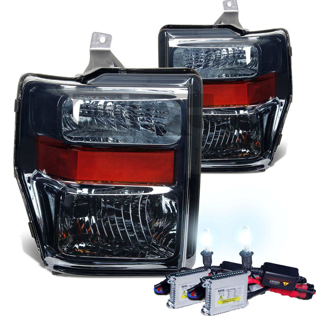HID Xenon + 2008-2010 Ford F250 F350 SuperDuty Crystal Replacement ...