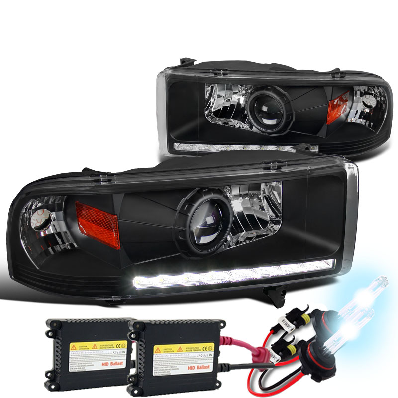 Dodge ram hid projector headlights store