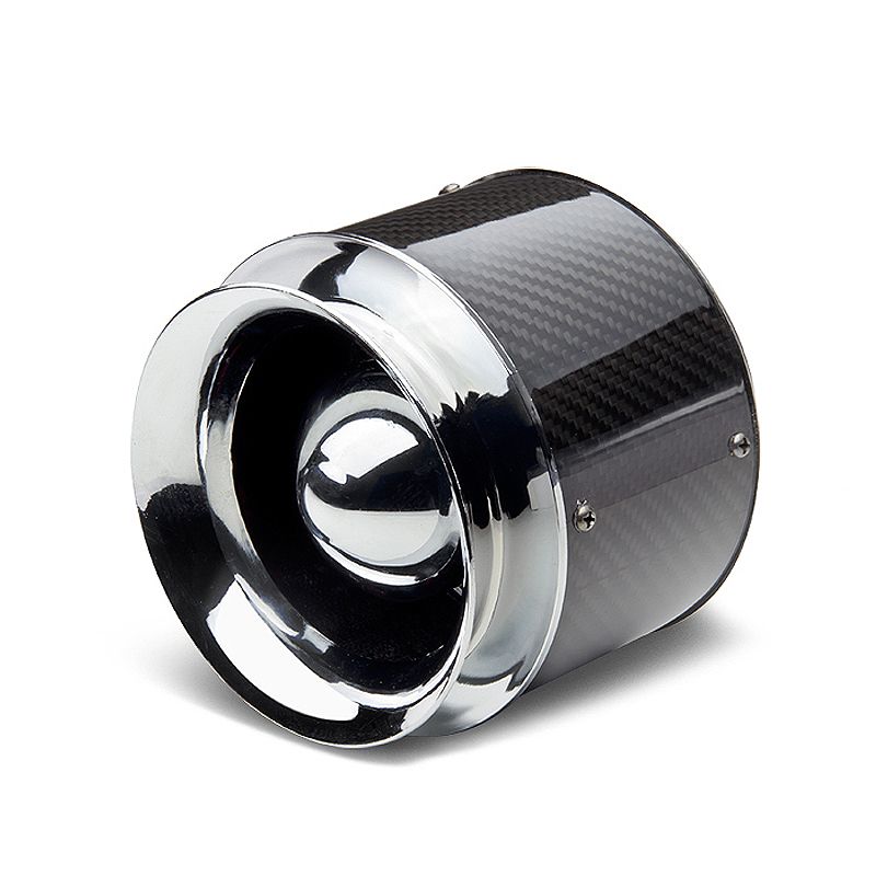 High Flow Air Filter - 2.50 Inch Inlet - Replacement Carbon Fiber ...