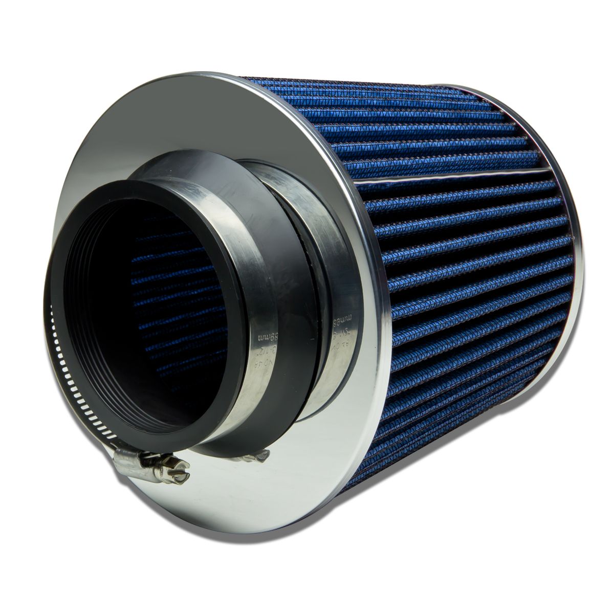 High Flow Air Filter - 2.50 Inch Inlet - Replacement Round Tapered ...