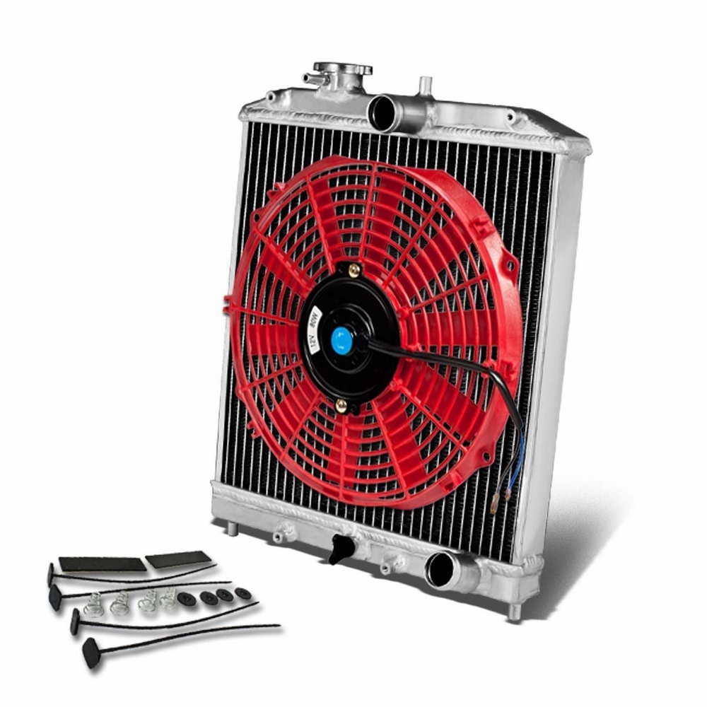 Honda Civic/Del Sol/Integra (Manual) 2-Row Dual Core 42mm Racing ...