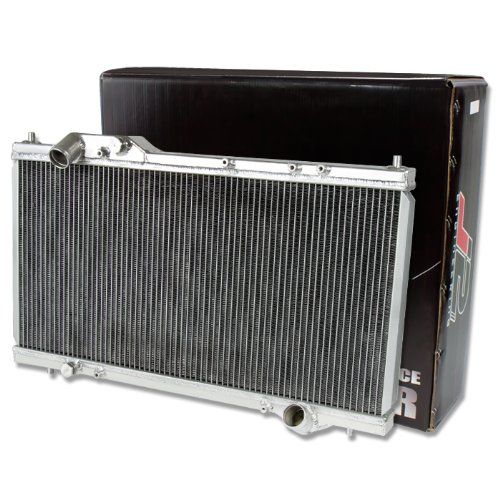 J2 90-05 ACURA NSX-T-R 3.0L/3.2L MT 2-ROW POLISHED FULL ALUMINUM RACING ...