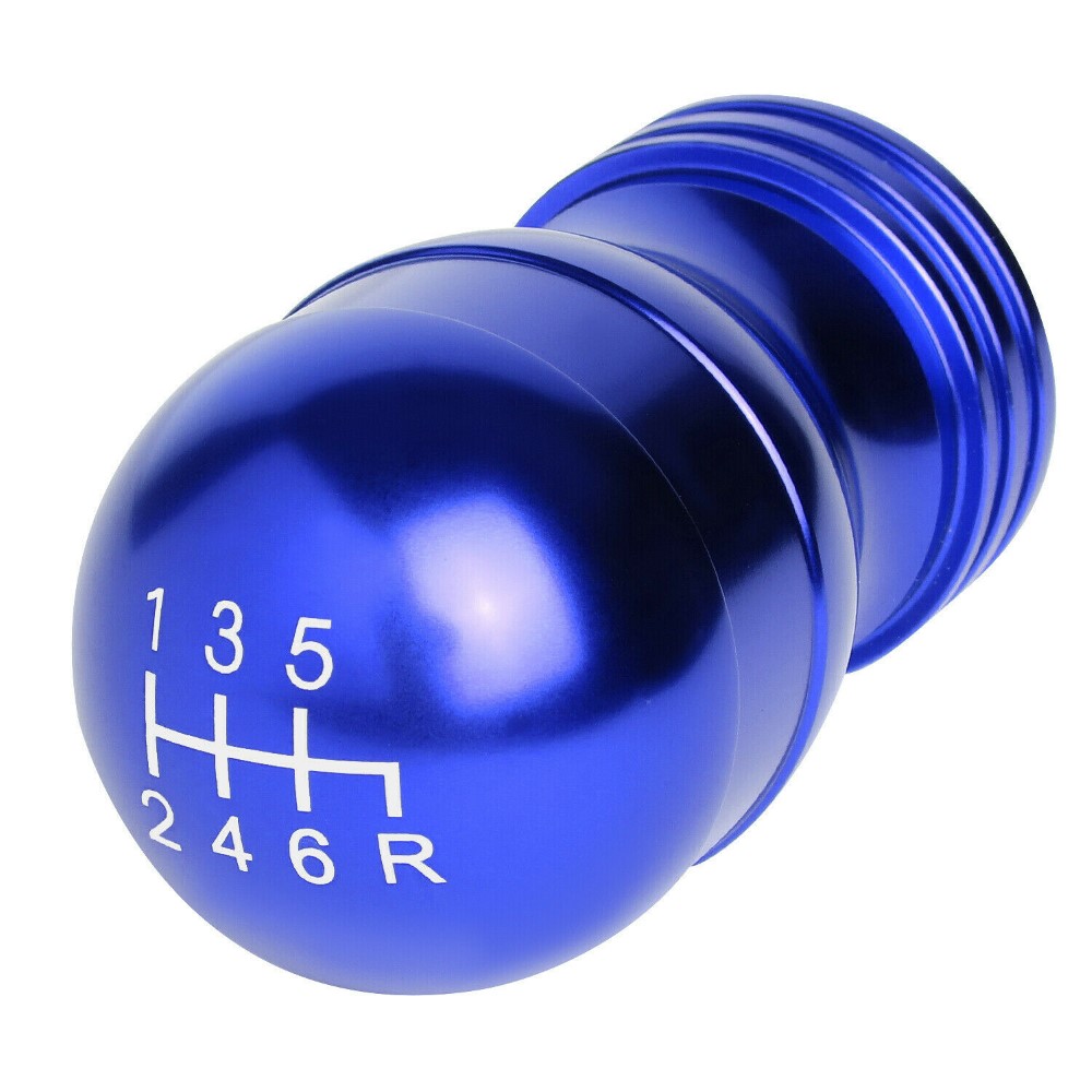 J2 Aluminum Teardrop Shape 6-Speed MT Shift Knob w/ M8/ M10/ M12 ...