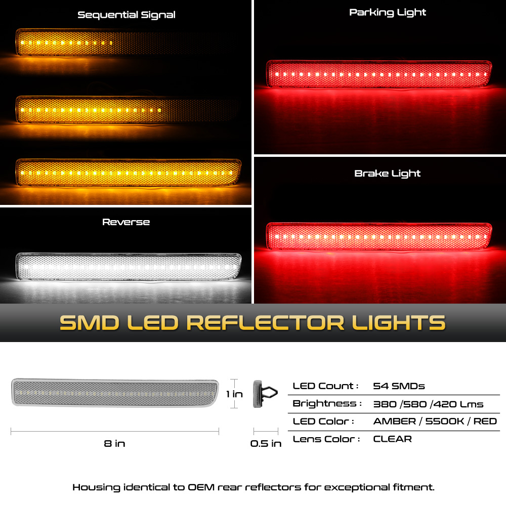 Land Rover LR3/LR4/Range Rover Sport Sequential Signal LED Rear ...