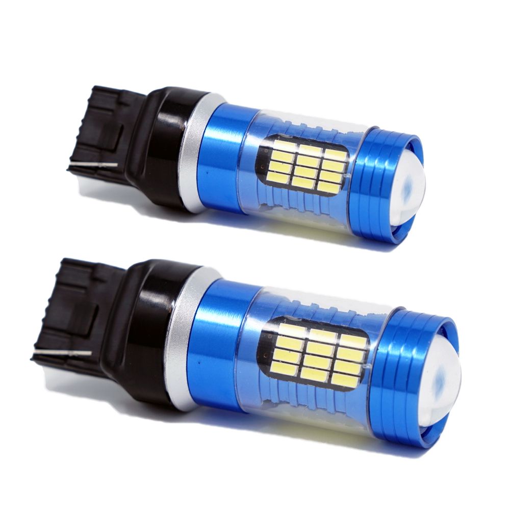LED Bulb White 7440 7441 7443 7444 Extreme Bright Error Free Blue ...