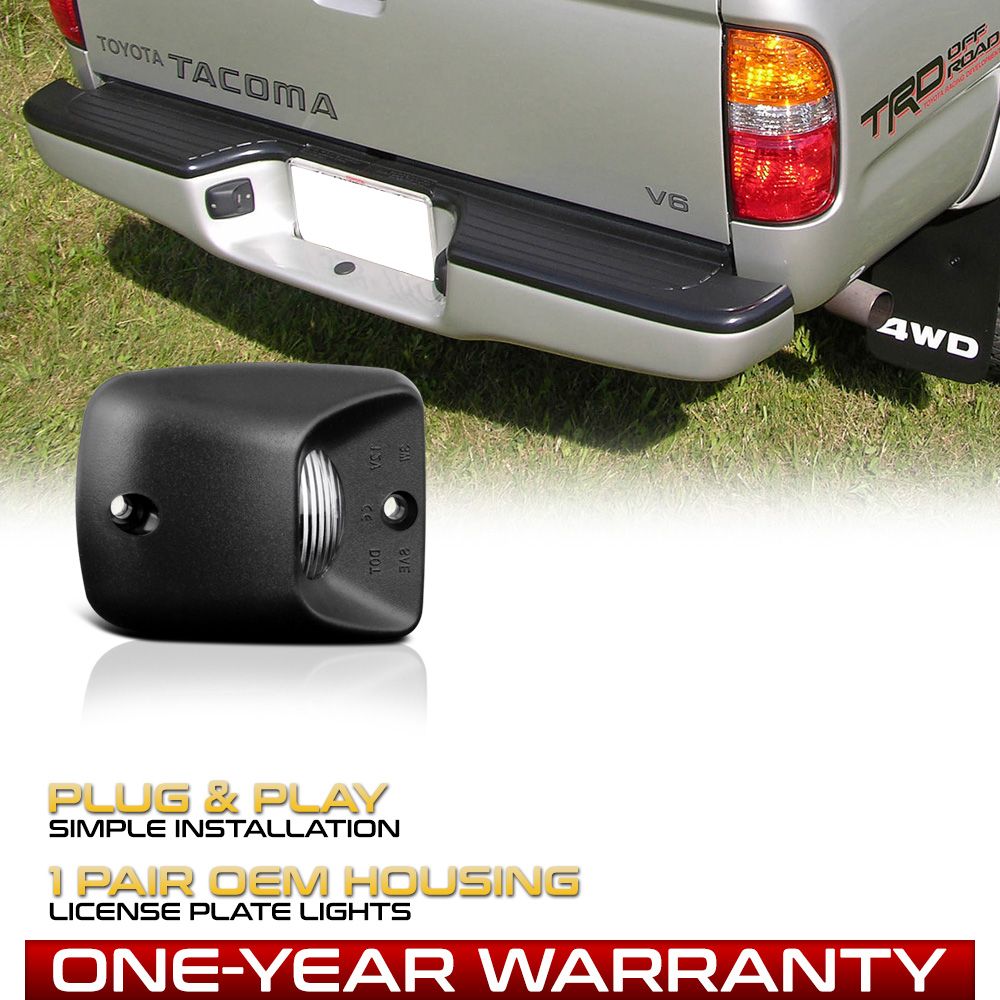 License Plate Light Tag Housing - 1995-2004 Toyota Tacoma - LAC-LP ...
