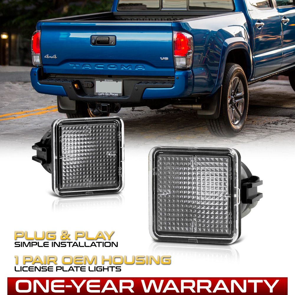 License Plate Light Tag Housing - 2016-22 Toyota Tacoma / 2014-2022 ...