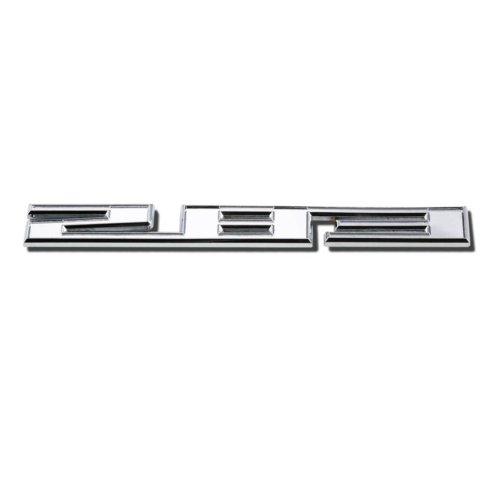 Metal Emblem Decal Logo Trim Badge - 283 - Silver Letters