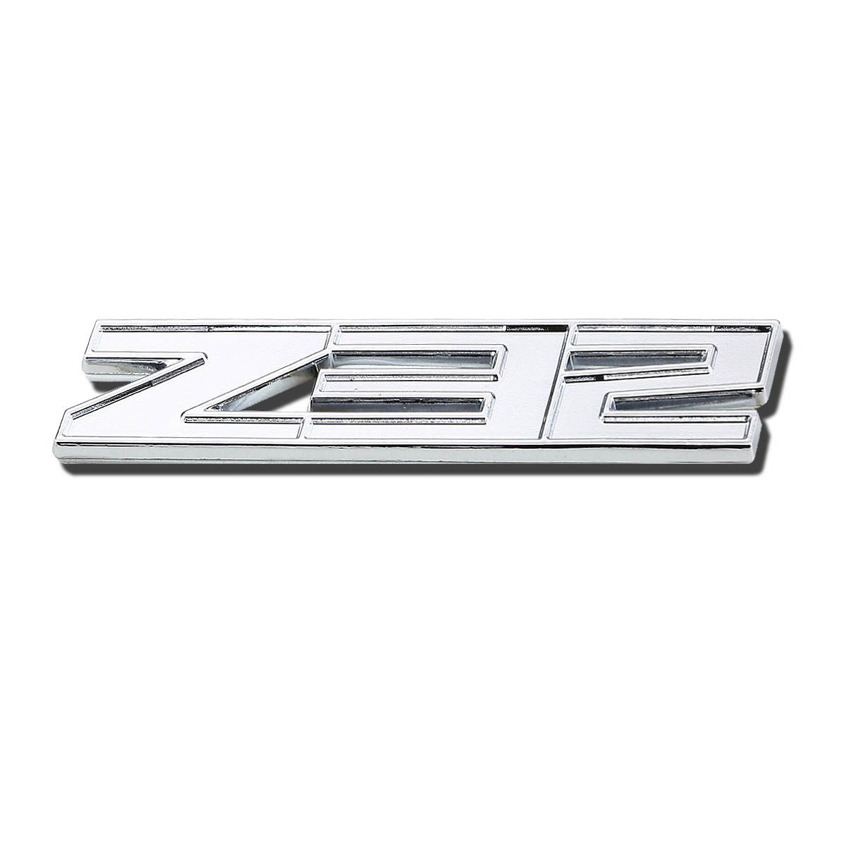Metal Emblem Decal Logo Trim Badge - Z32 - Silver Letters