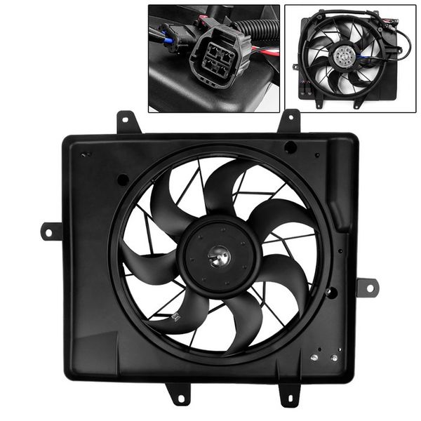 Radiator Cooling Fan w/Motor For 2006-2010 Chrysler PT Cruiser 2.4L ...