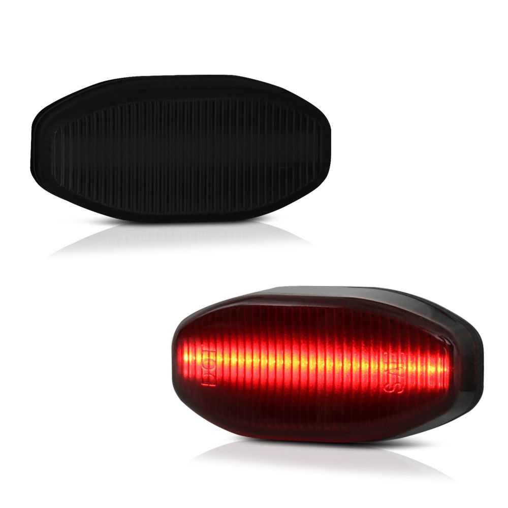 Red LED Corner Light For 2010-2014 Ford F150 Raptor SVT - Smoked Lens ...