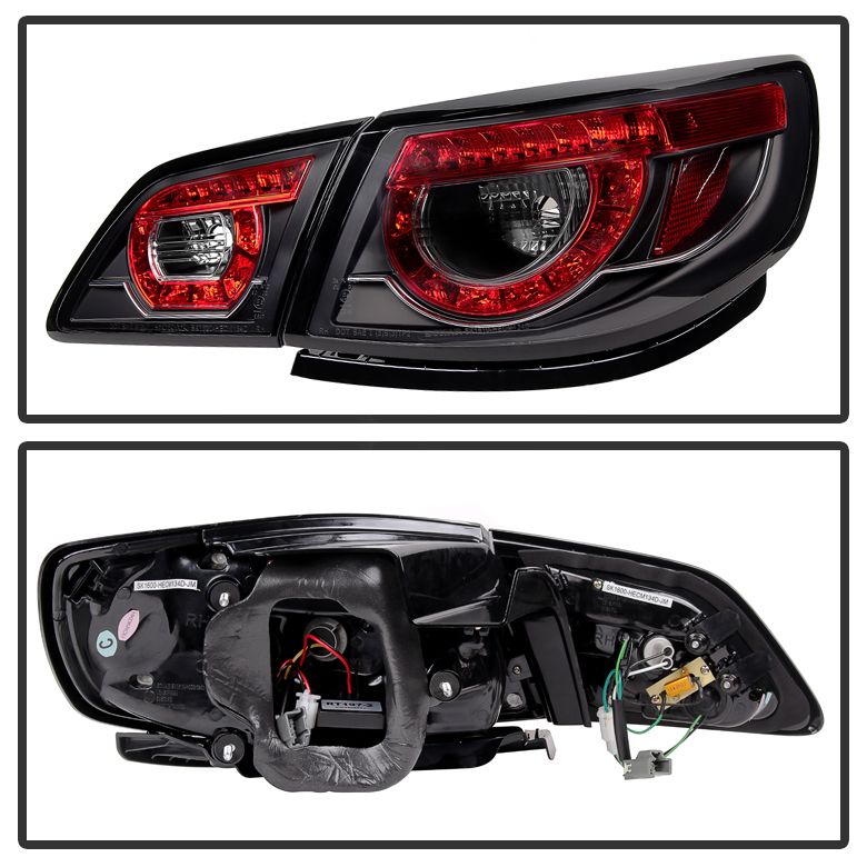Spyder 2014-2016 Chevy SS Performance LED Tail Lights - Black