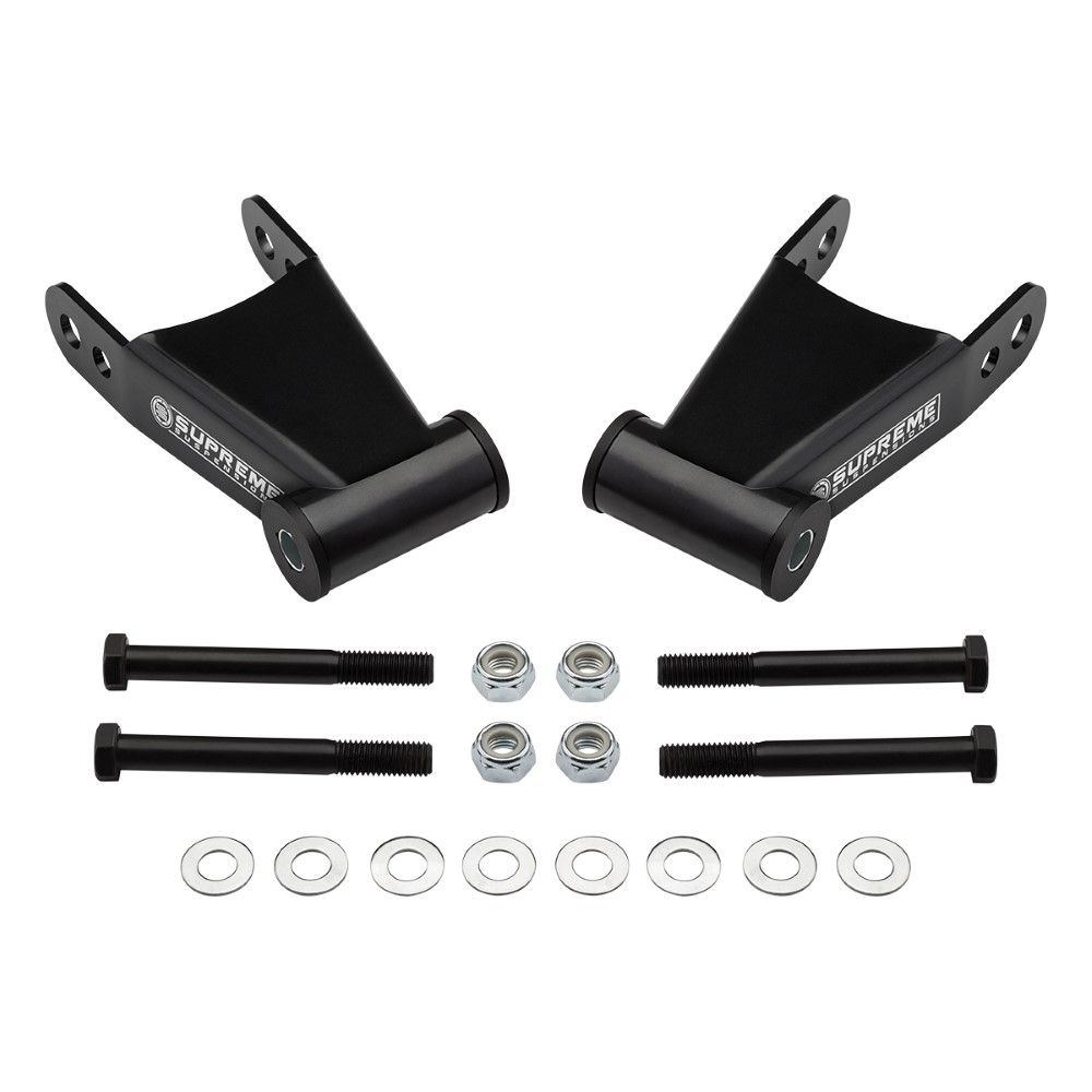 Supreme Suspensions 2004-2012 Ford F-150 1"-2" Rear Drop Shackles