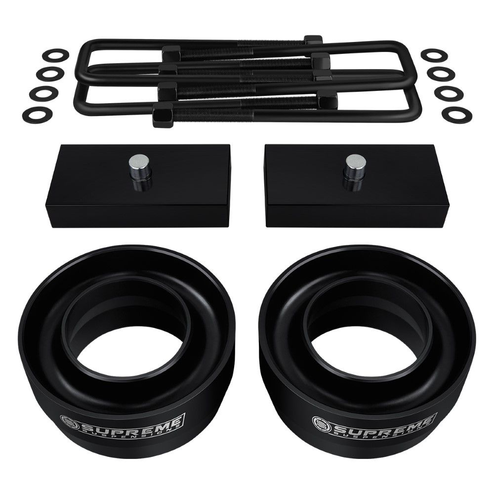 Supreme Suspensions 1992-1999 GMC Yukon 1500 2WD 3" Front 1" Rear Lift Kit