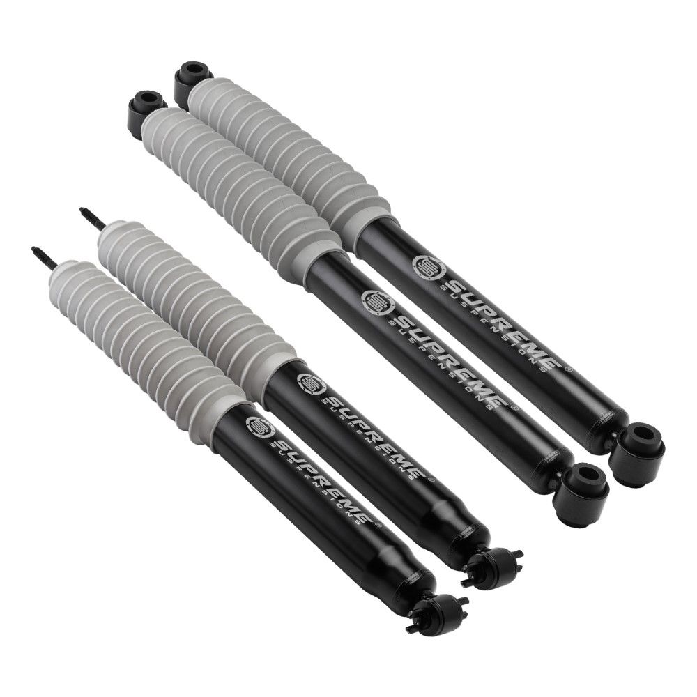 Supreme 1984-2001 Jeep Cherokee XJ Nitrogen-Charged Shocks - JECH84SS0124