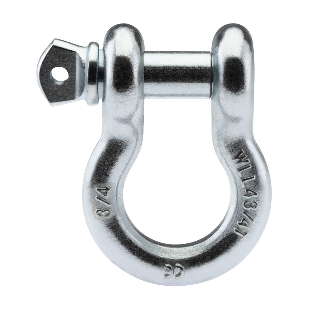 Supreme 1pc. Universal 3/4" D-Ring Shackle Kit - Galvanized - UNVREVYG01G1