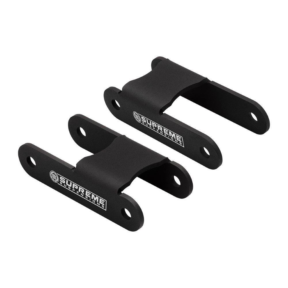 Supreme Suspensions 2004-2020 Chevrolet Colorado 2" Rear Lift Shackles