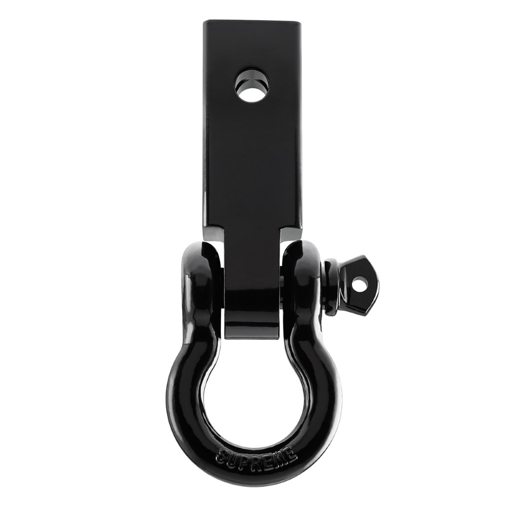 Supreme Universal 3/4" D-Ring Shackle with Hitch Receiver Combo Kit ...