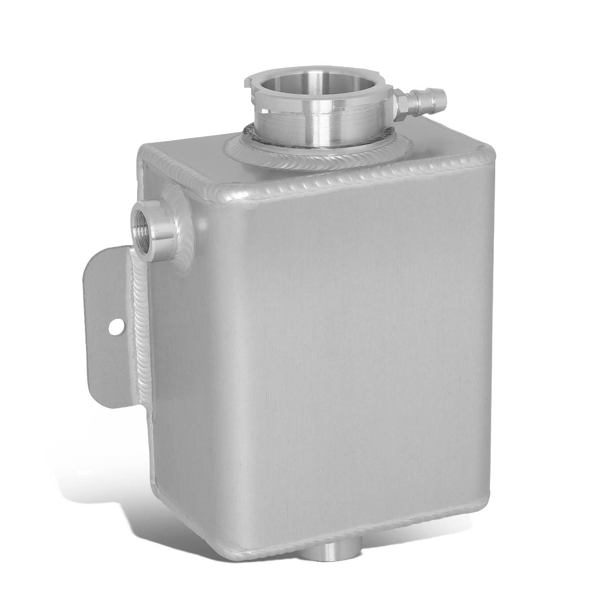 Universal 1.25 Qt Aluminum Racing Coolant Expansion Overflow Fill Tank ...