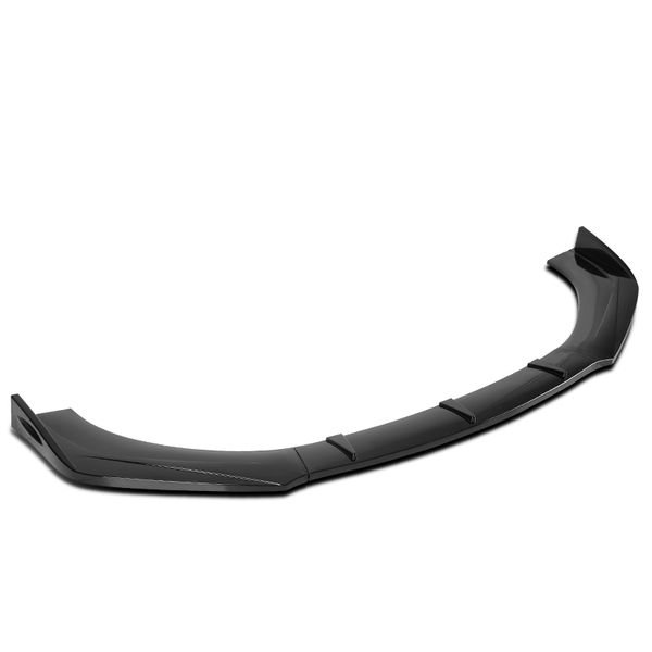 Universal Gloss Black Front Bumper Lip Spoiler Splitter