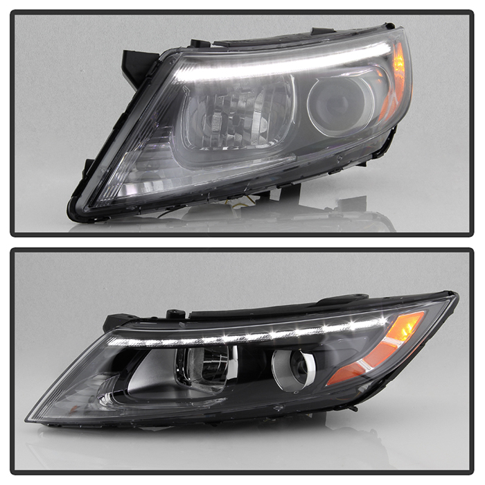 Spyder PRO-JH-KOTM14B-LEDP-OE-L [US Built Halogen w/LED Position] 2014 ...