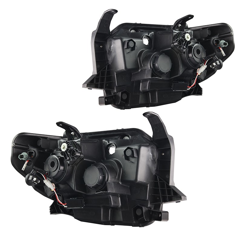 Winjet 2014-19 Toyota Tundra Fiber-Optic LED DRL Projector Headlights ...