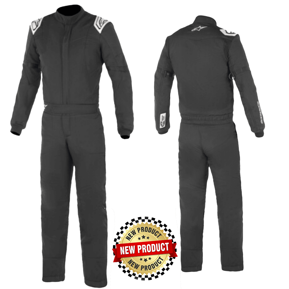 Alpinestars Vapor SFI Auto Racing Suit Black/White