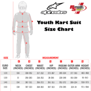 Auto Racing Size Charts-Helmets-Suits-Gloves