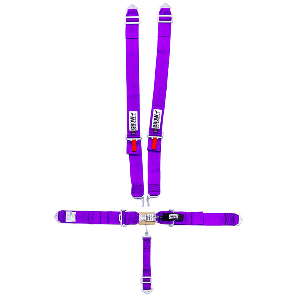 Crow Standard 5 Way SFI 16.1 Racing Restraints Purple