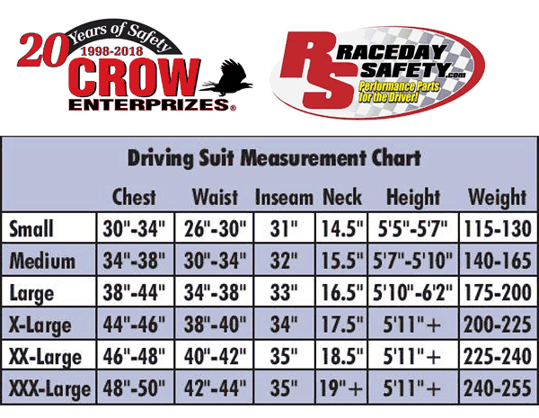 Pyrotect Race Suit Size Chart | atelier-yuwa.ciao.jp