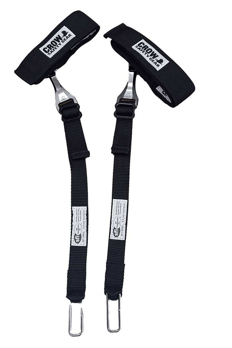 Crow Individual Arm Restraints SFI 3.3