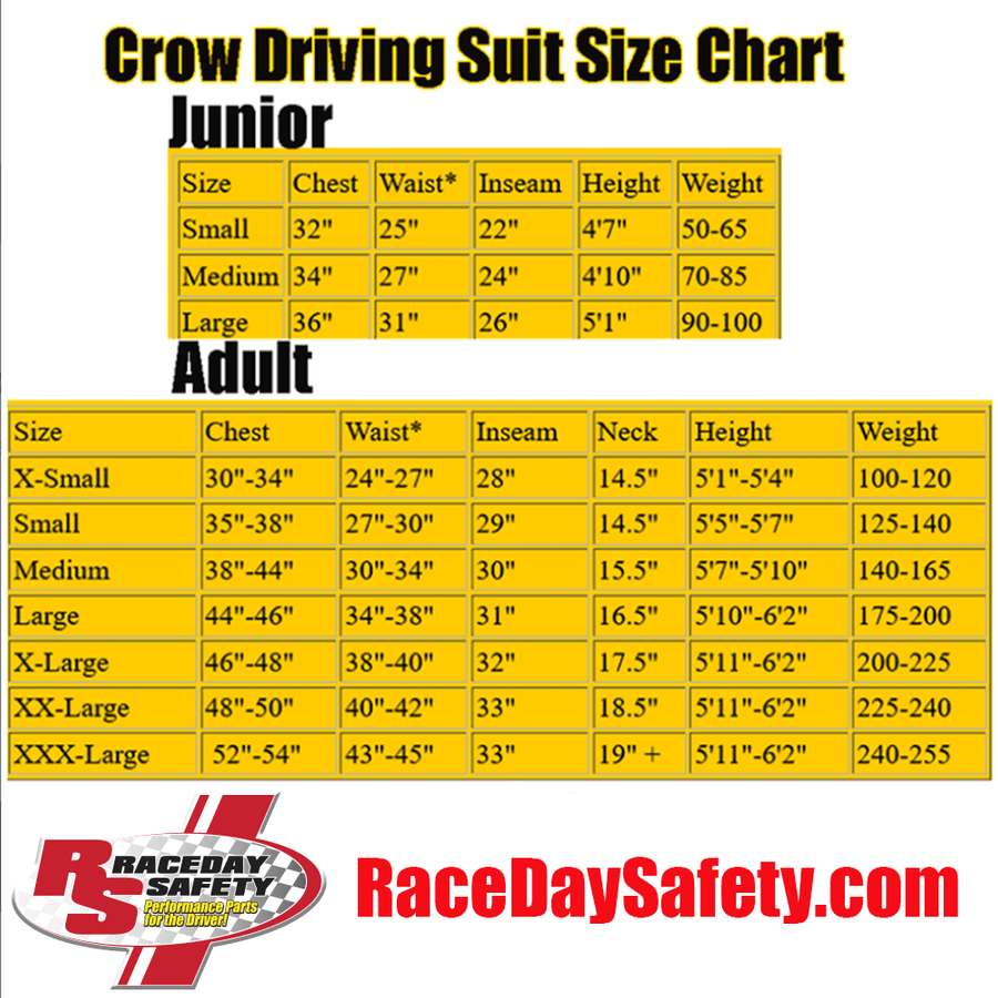 Crow "To the Limit" Legacy SFI-1 Racing Suit