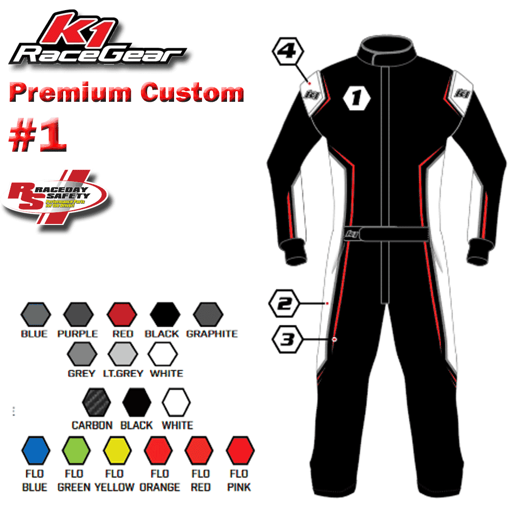Custom Race Suit Template #1 SFI-5 Premium