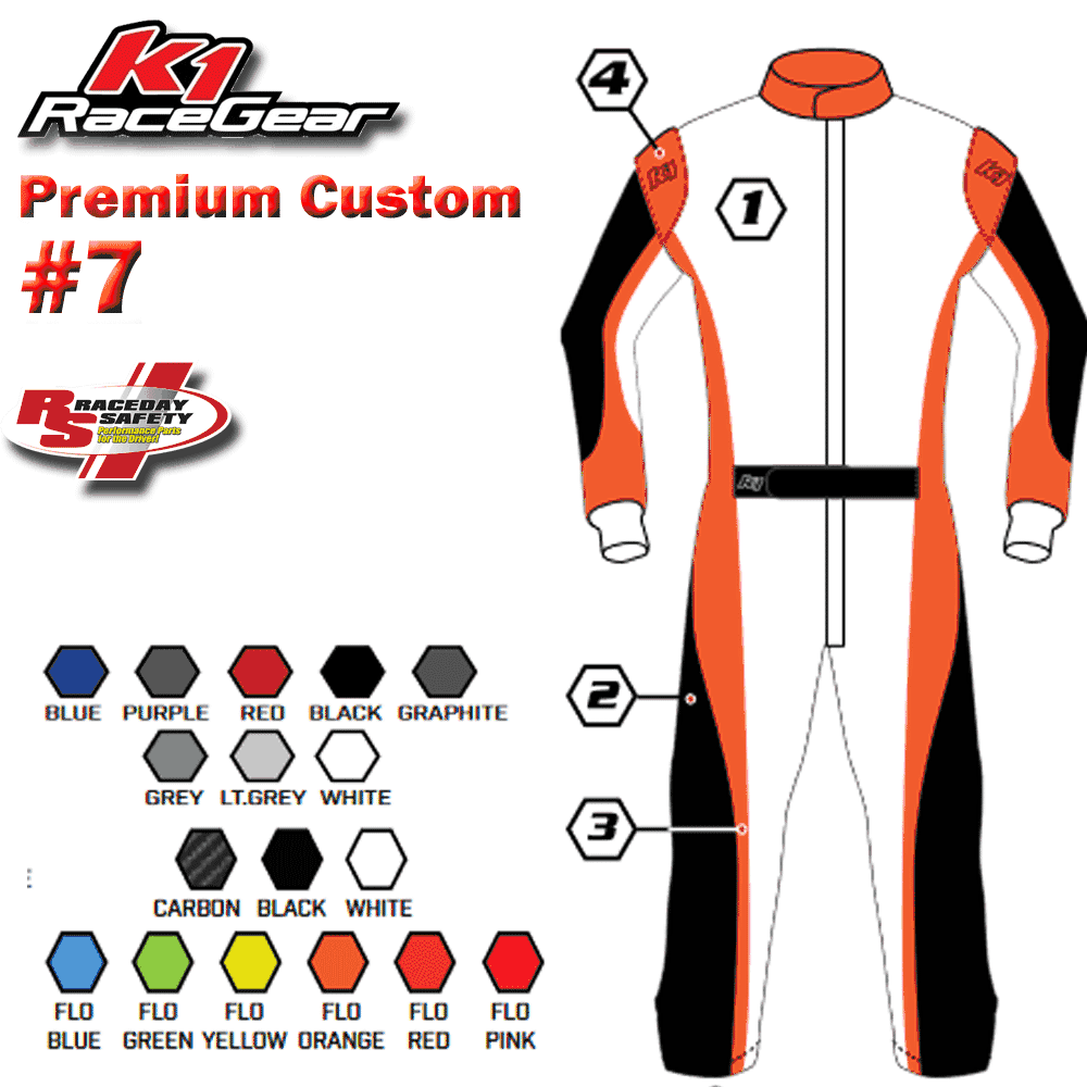 Custom Race Suit Template #7 SFI-5 Premium