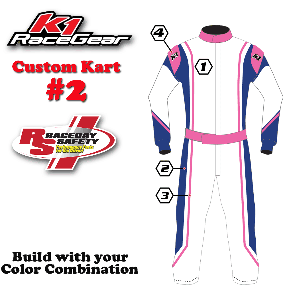 Custom Kart Race Suit Template No. 2